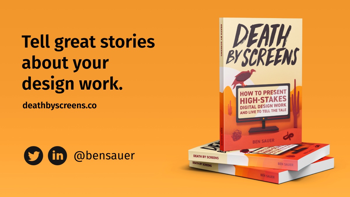 Death By Screens - how to present high-stakes digital design work and ...